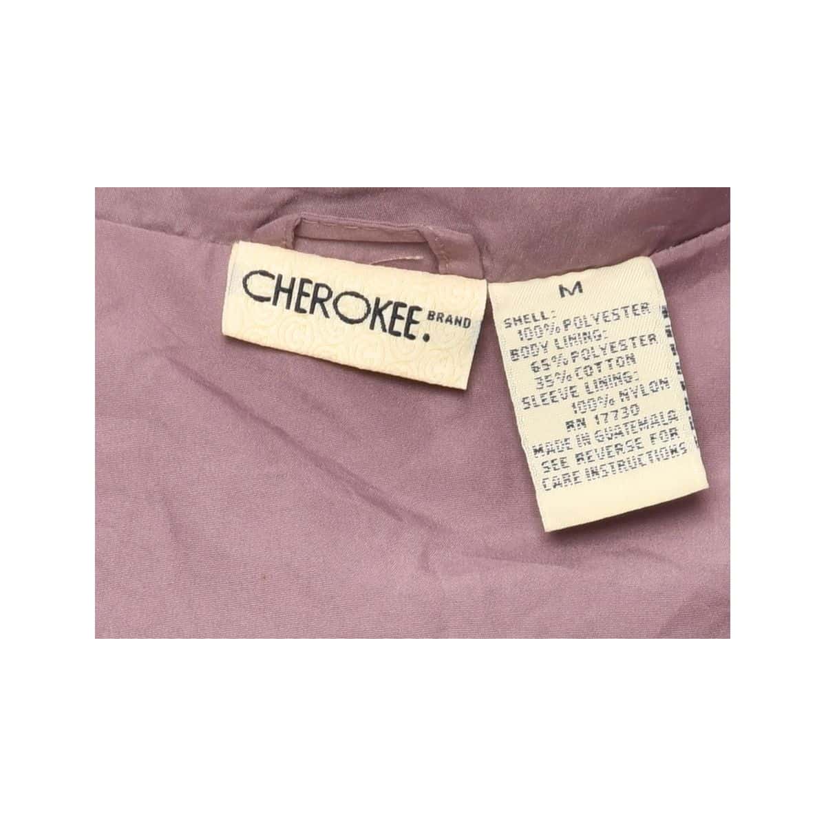 Cherokee Womens Size M-L Zip-Front Lilac Lightweight Performance Jacket(s)