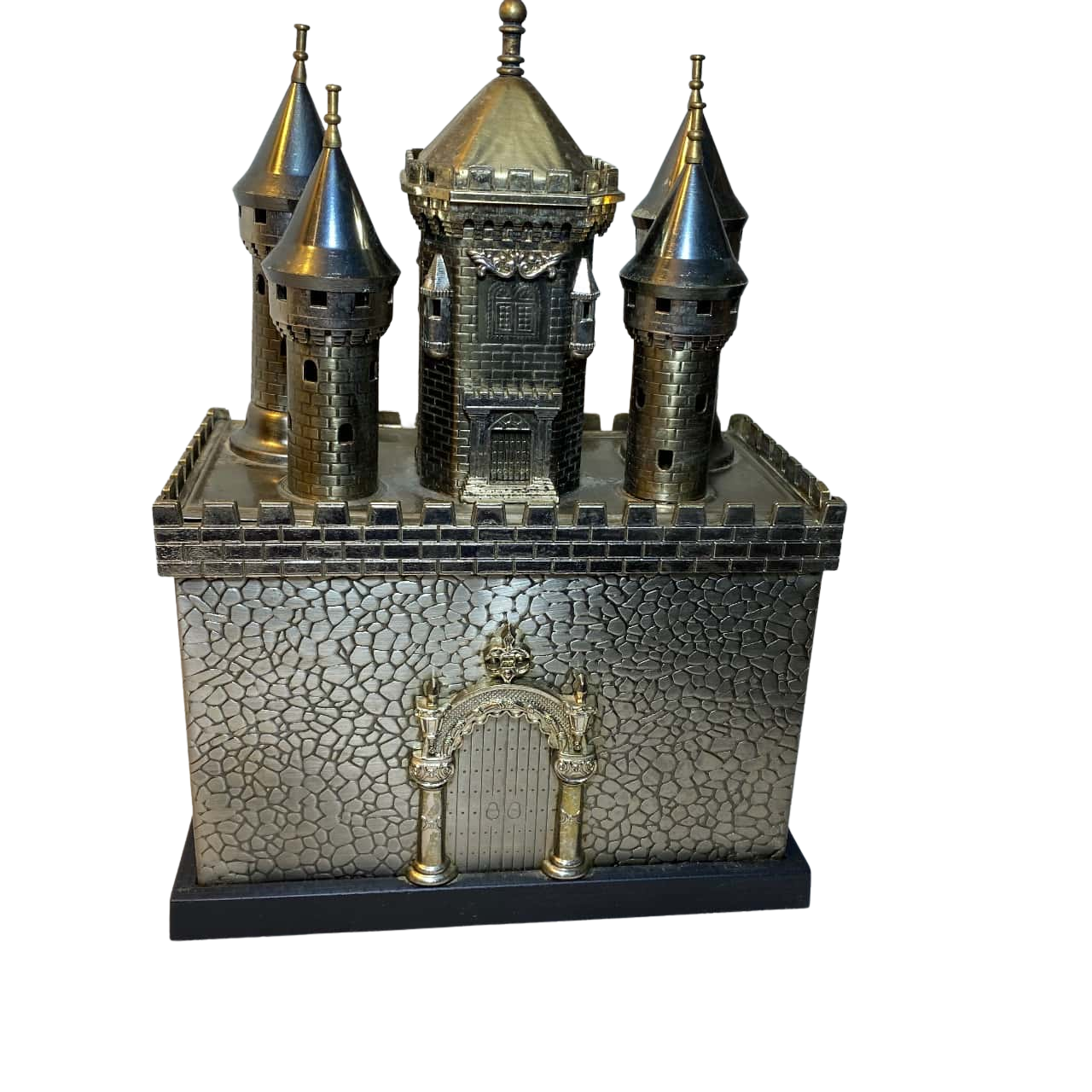 Novelty Music Box and Decanter Set