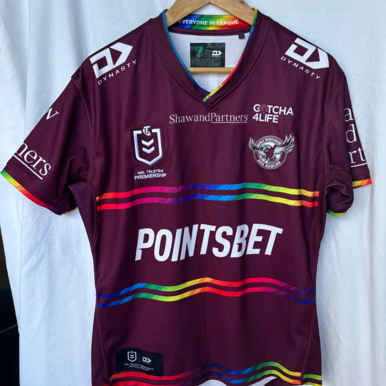 NRL Manly Sea Eagles Rainbow Jersey