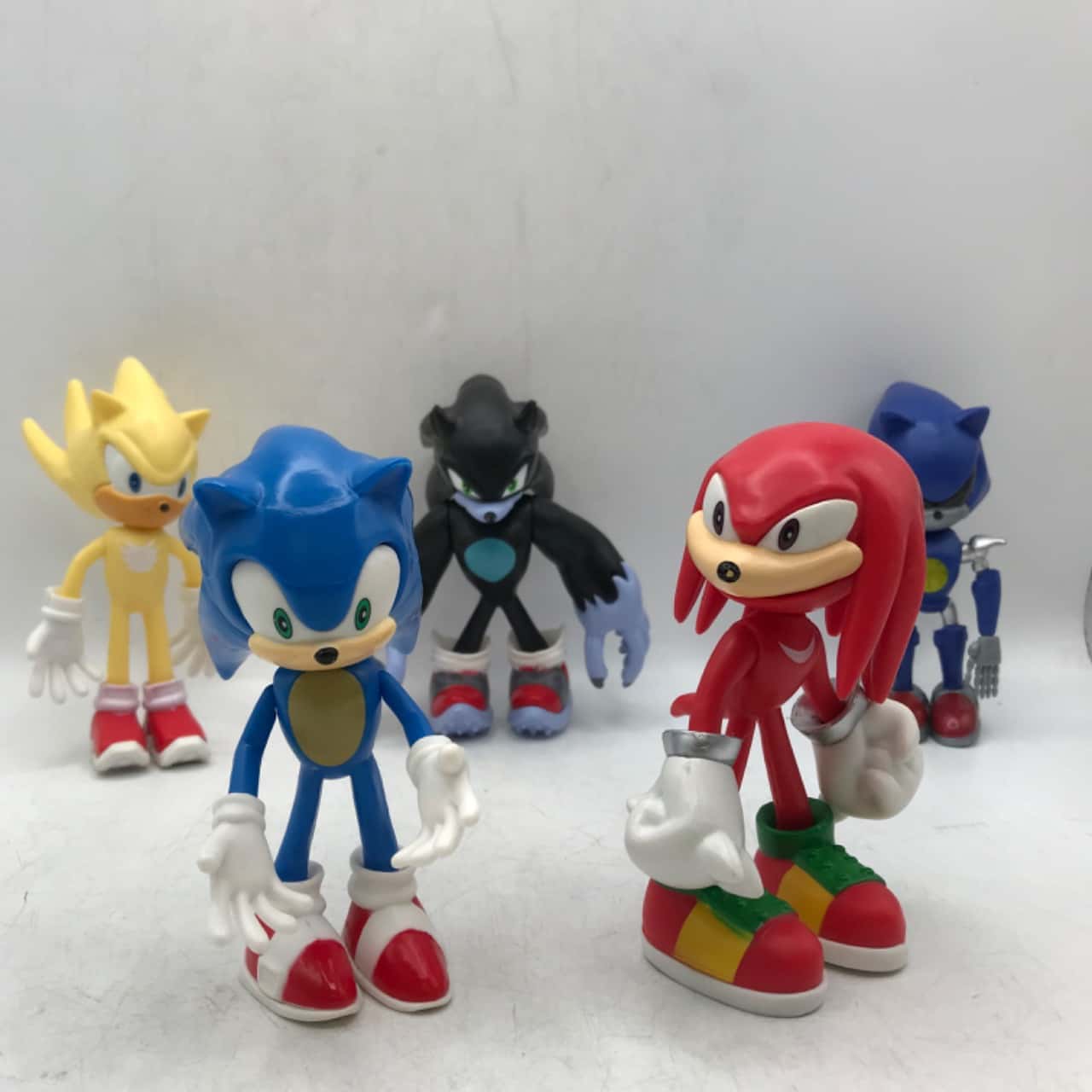 5 x Sonic the Hedgehog Collectibles 12 cm Geeky Shelf Buddies (s)