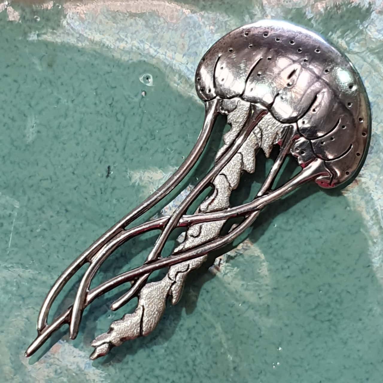 Sterling Silver Jelly Fish Broach(s)