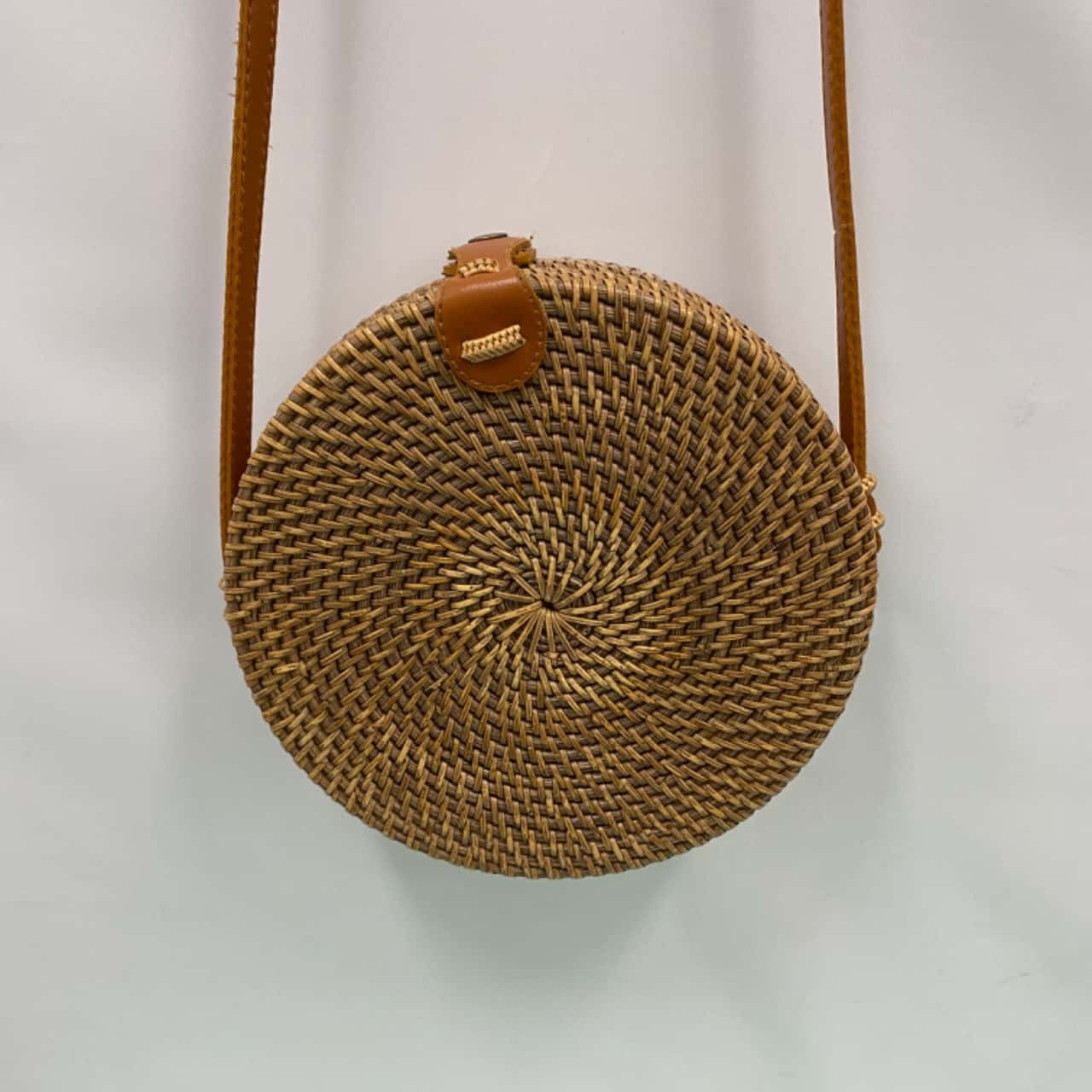 Women’s Rattan Circle Bag