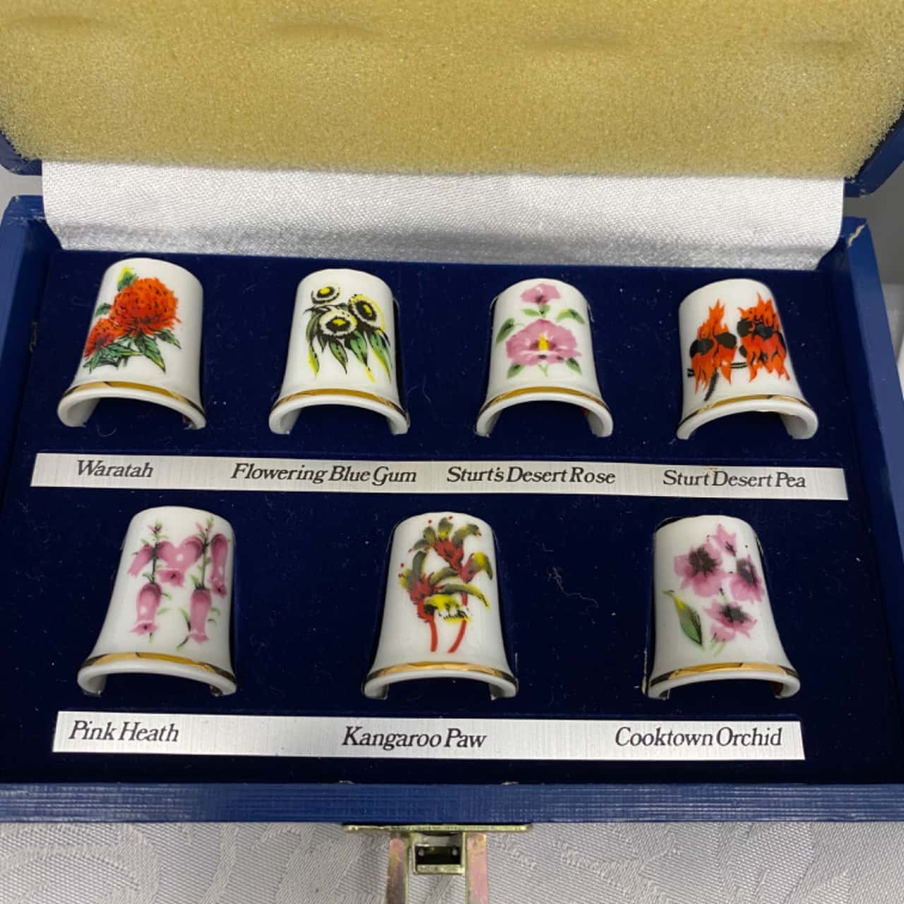 The Australian Wildflower Thimble Collection