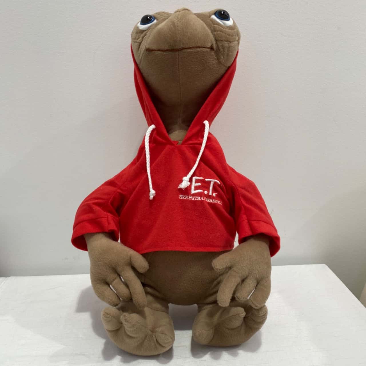 E.T. Plush Toy in Hoodie by Bensons Size:48.cm Tall