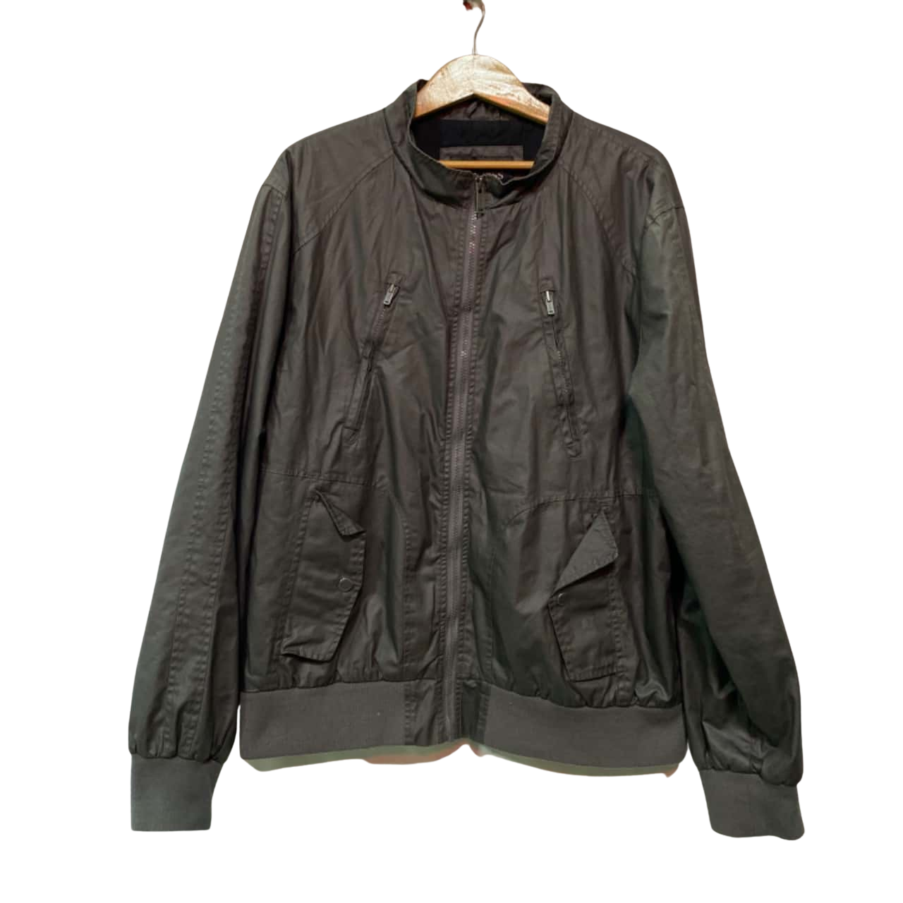 Guess Mens Size XL Grey Zip-Up Jacket (s)