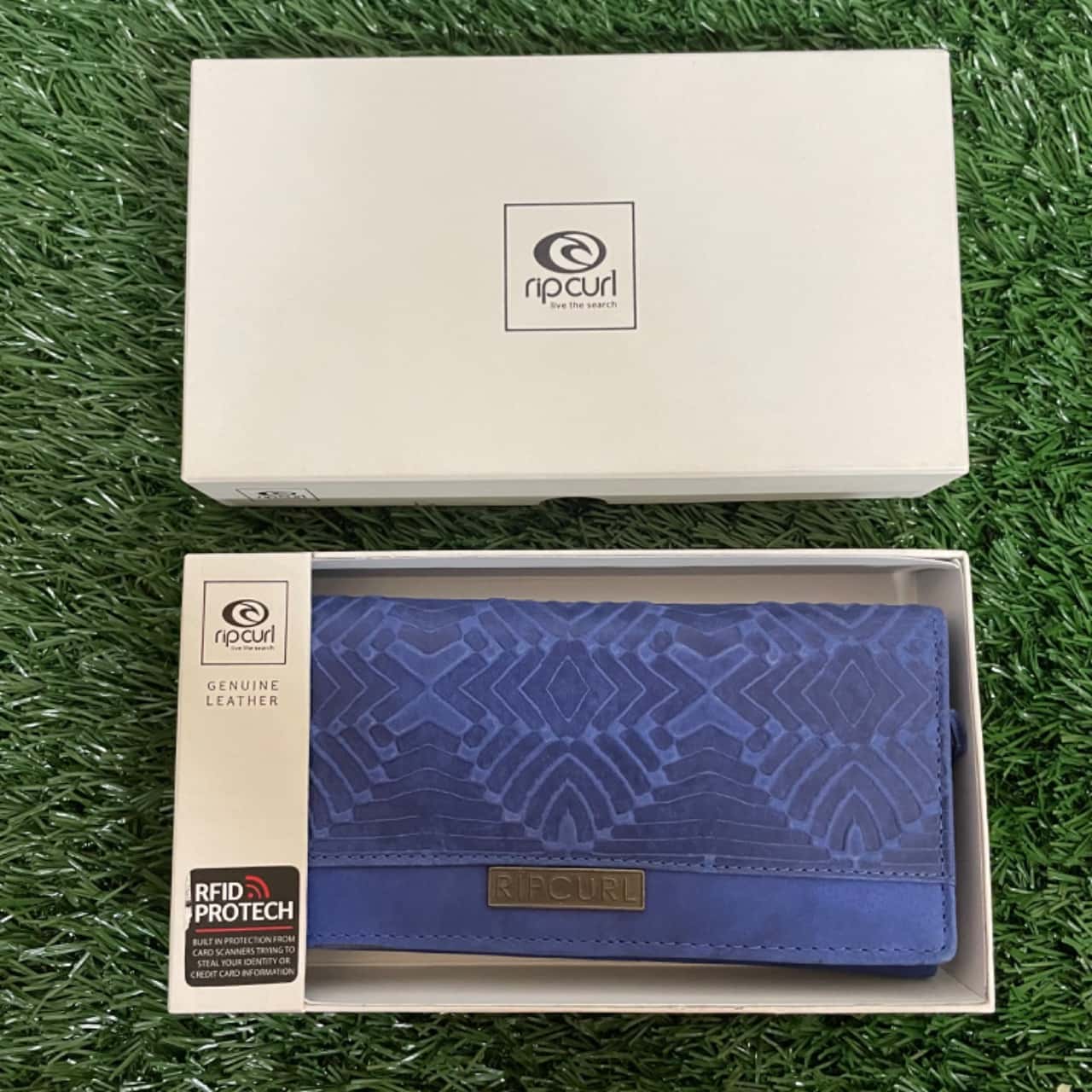 Rip Curl Blue Solstice RFID Leather Wallet(s)