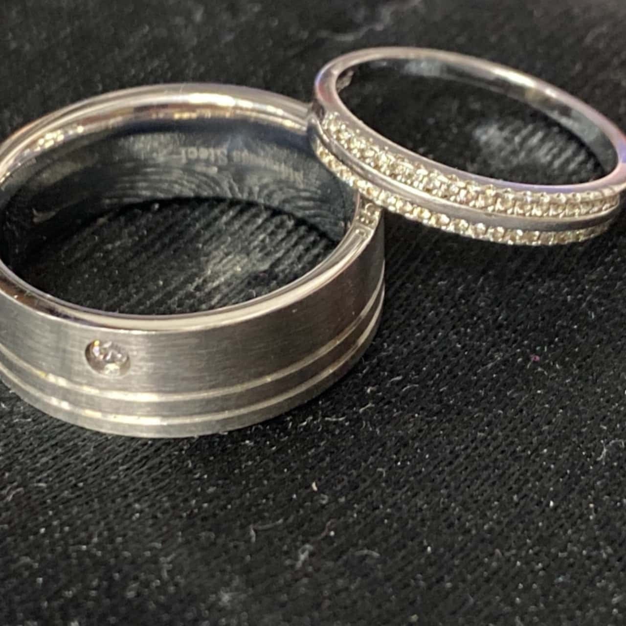 Unisex Rings stainless steel and Sterling silver (s) - New Without Tags ...