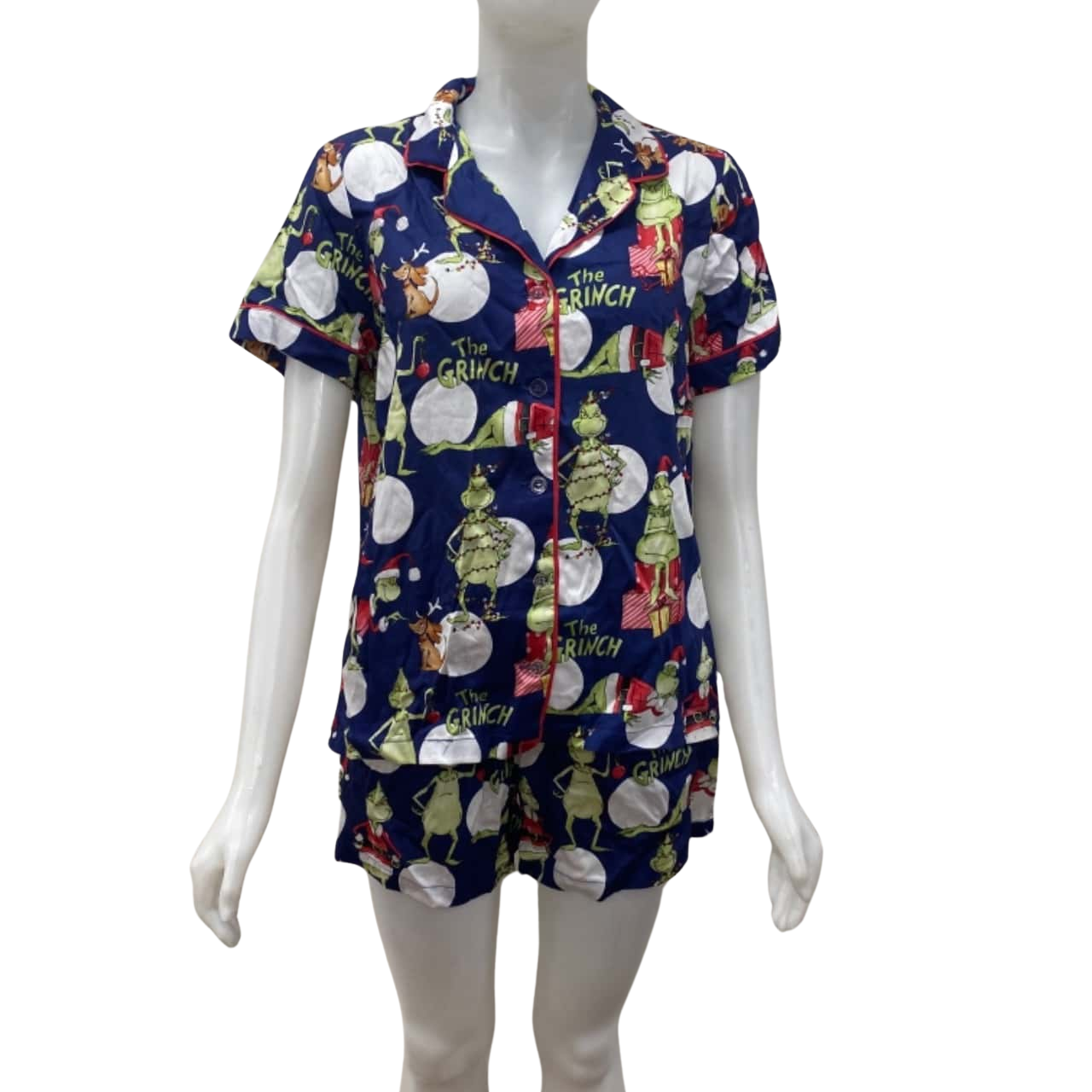 THE GRINCH Peter Alexander Womens Size M Blue / Multicoloured PJ'S(s)