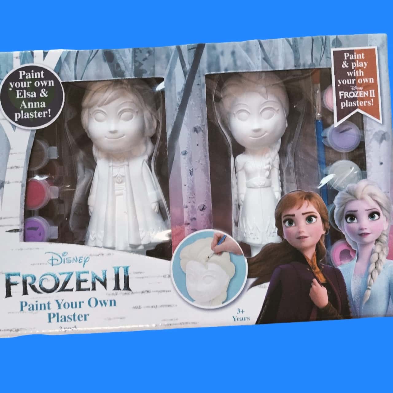 Frozen 2 Paint Your Own Plaster 2 Pack