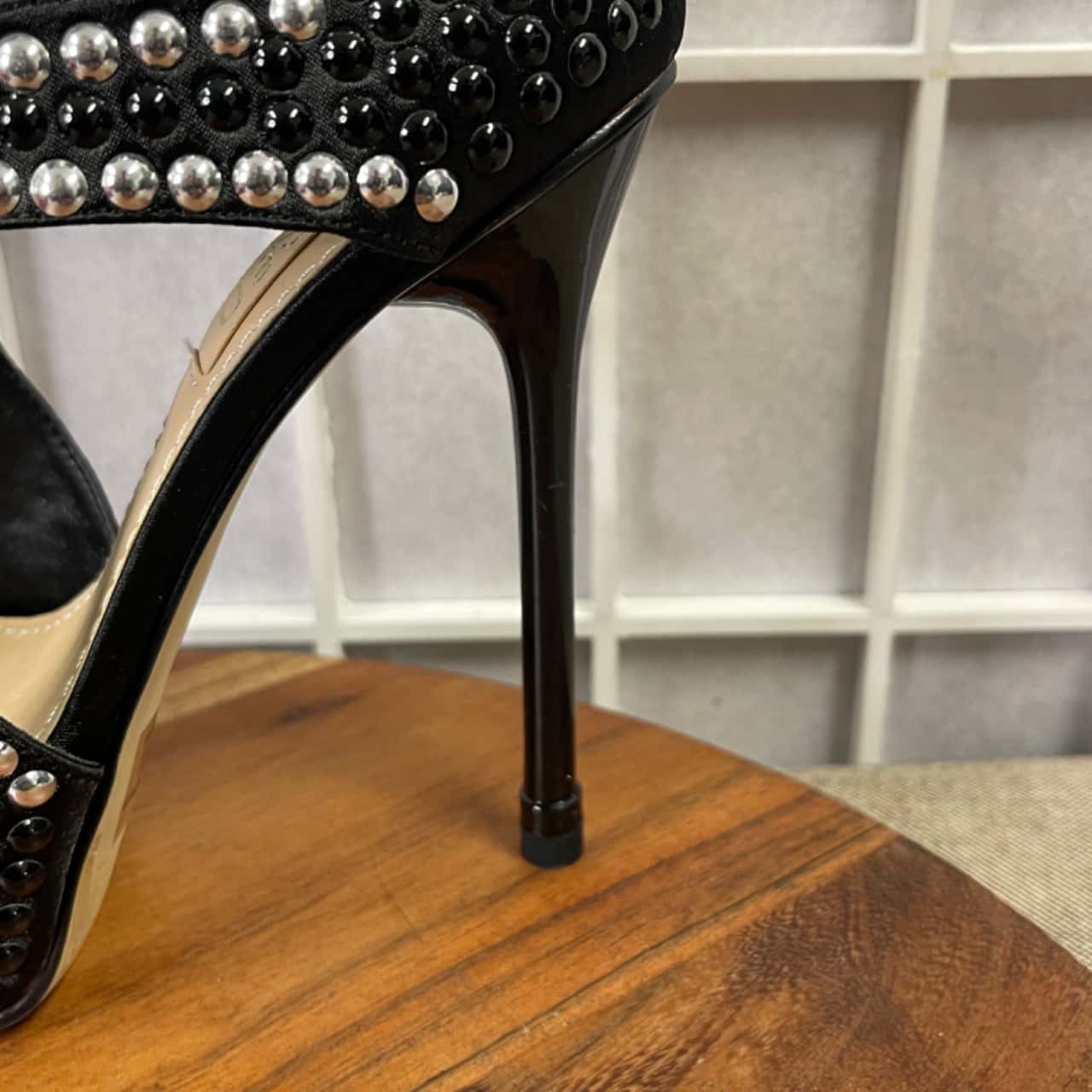 Siren 'Ashley' Satin Heels Size 5