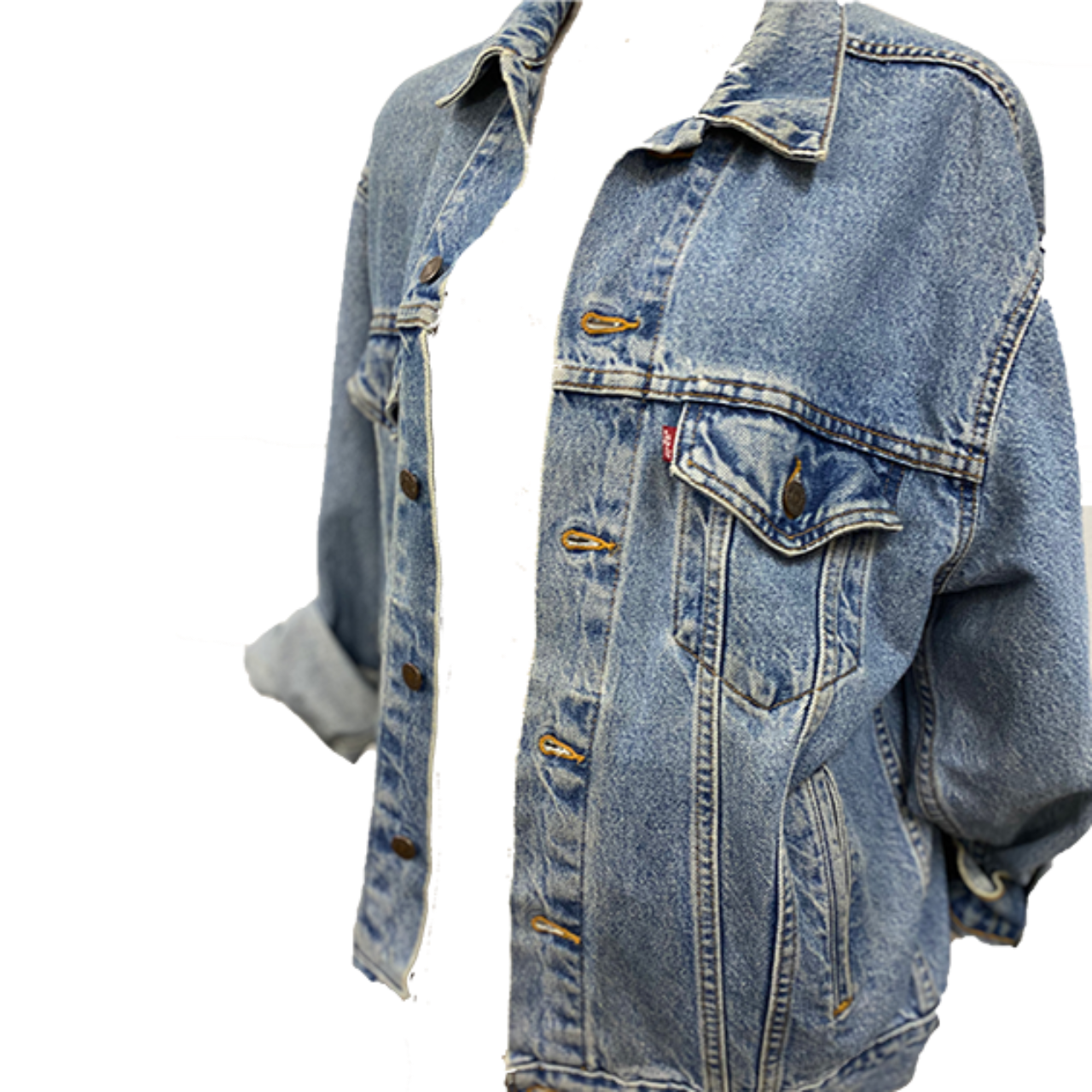 Levis Oversize Denim Jacket. Size M. In good cond!