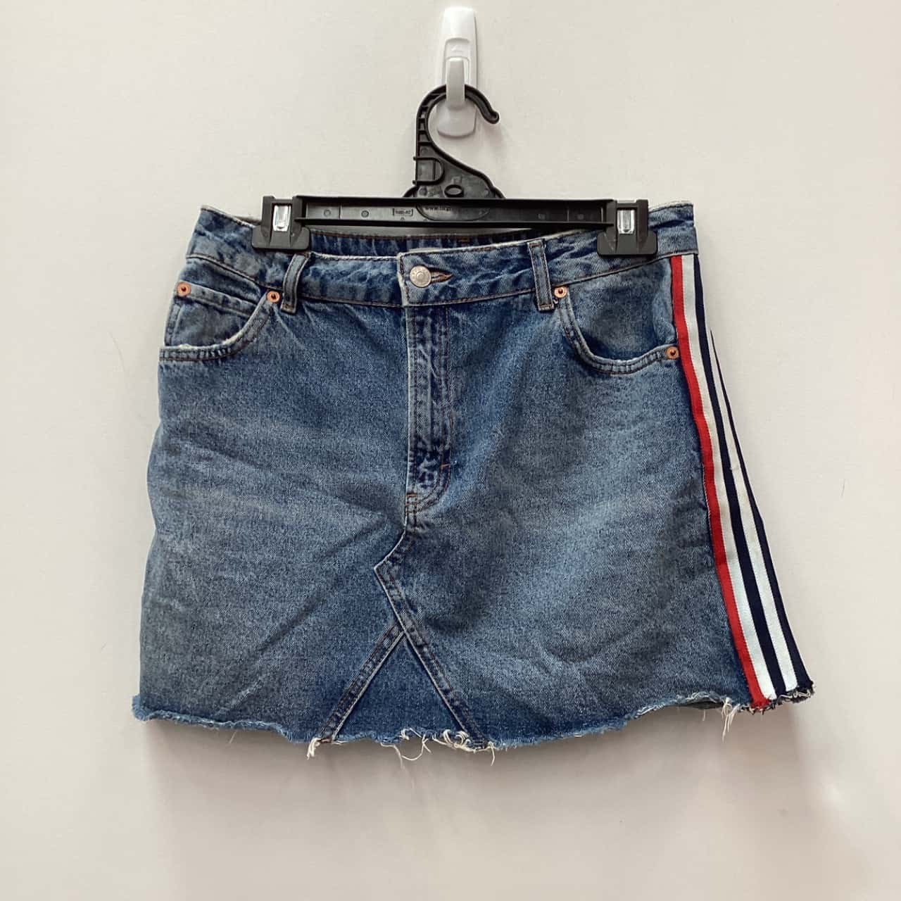 Motto Womens Denim Skirt Blue