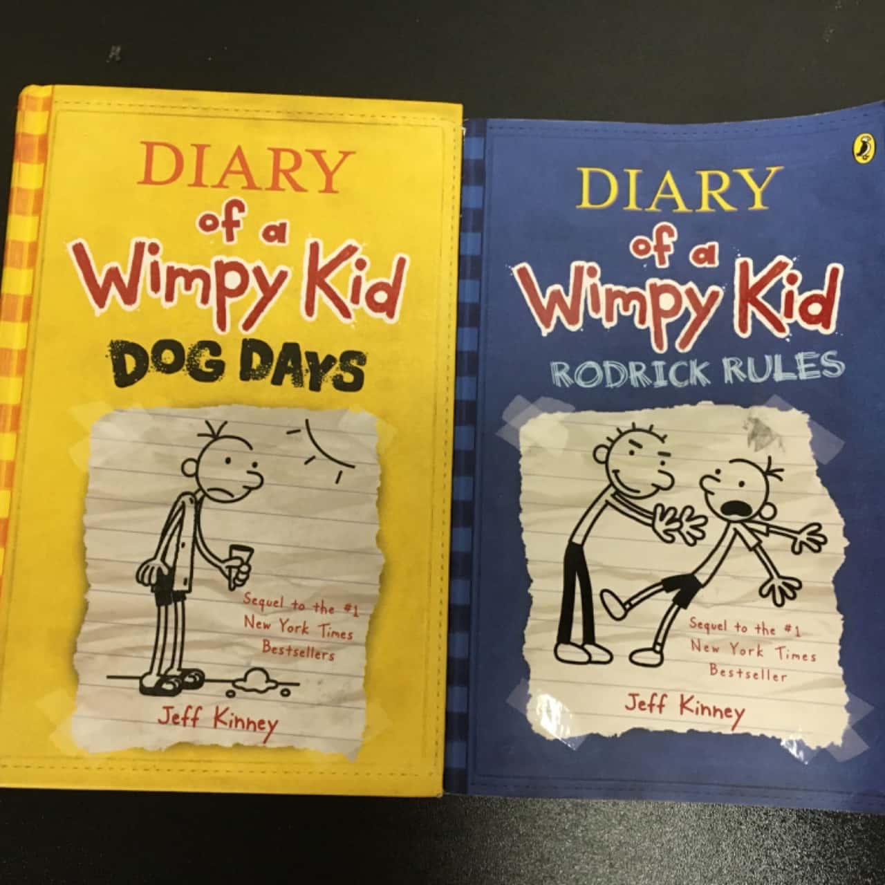 Book Bundle 2 Pack Diary of a Wimpy Kid By Jeff Kinney
