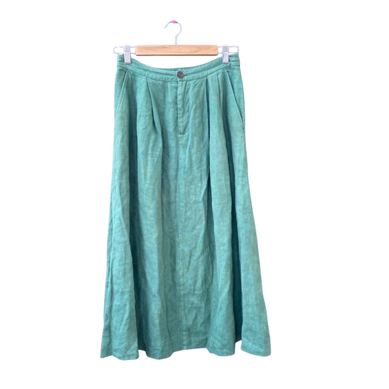 Gorman Size 8 Midi Skirt Green (s)