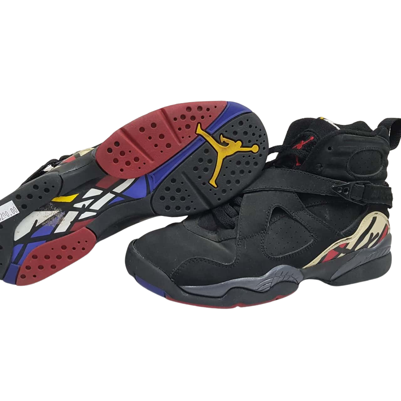 NOW REDUCED Unisex Air Jordan Sneakers Size 5.5 Black / Multicoloured ...