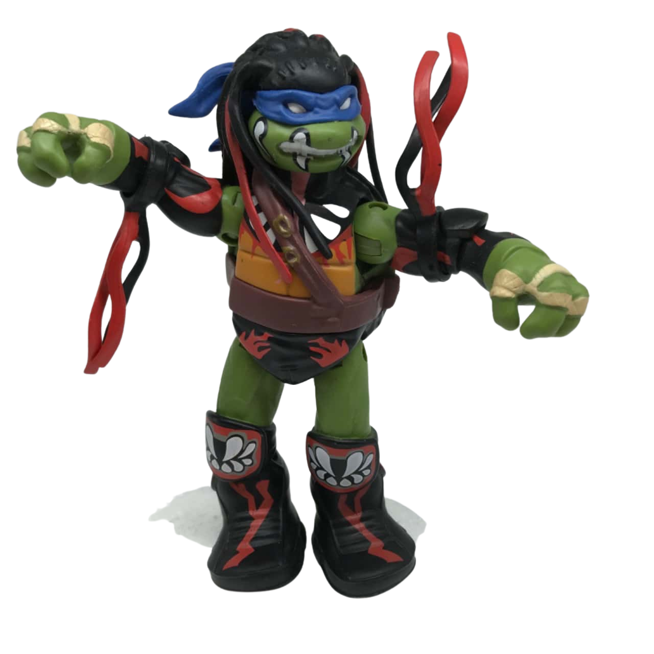 TMNT Leonardo Hasbro 2017 WWE as Demon Finn Balor(s)