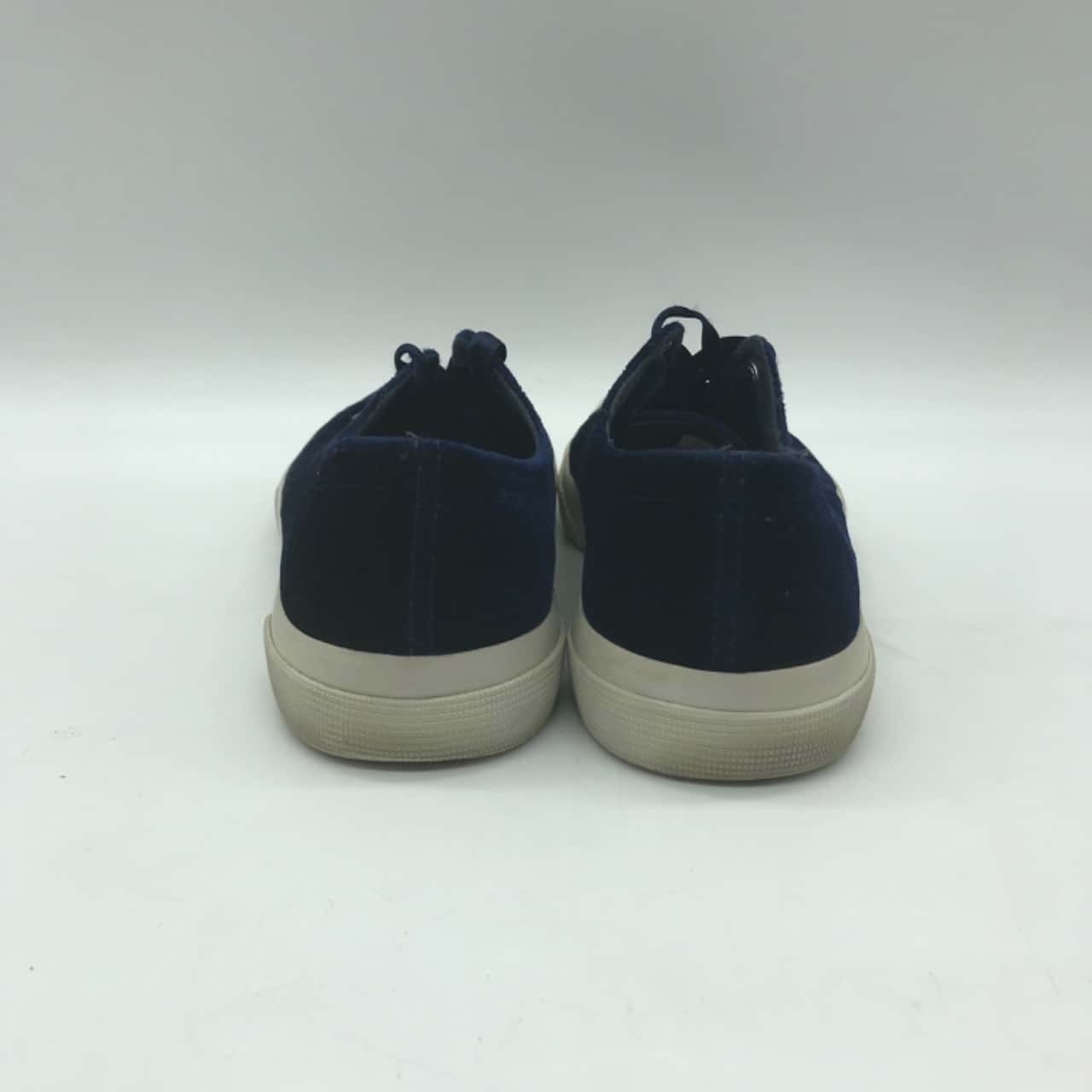 Country Road Womens Blue Velvet Sneakers Size 40 (s)