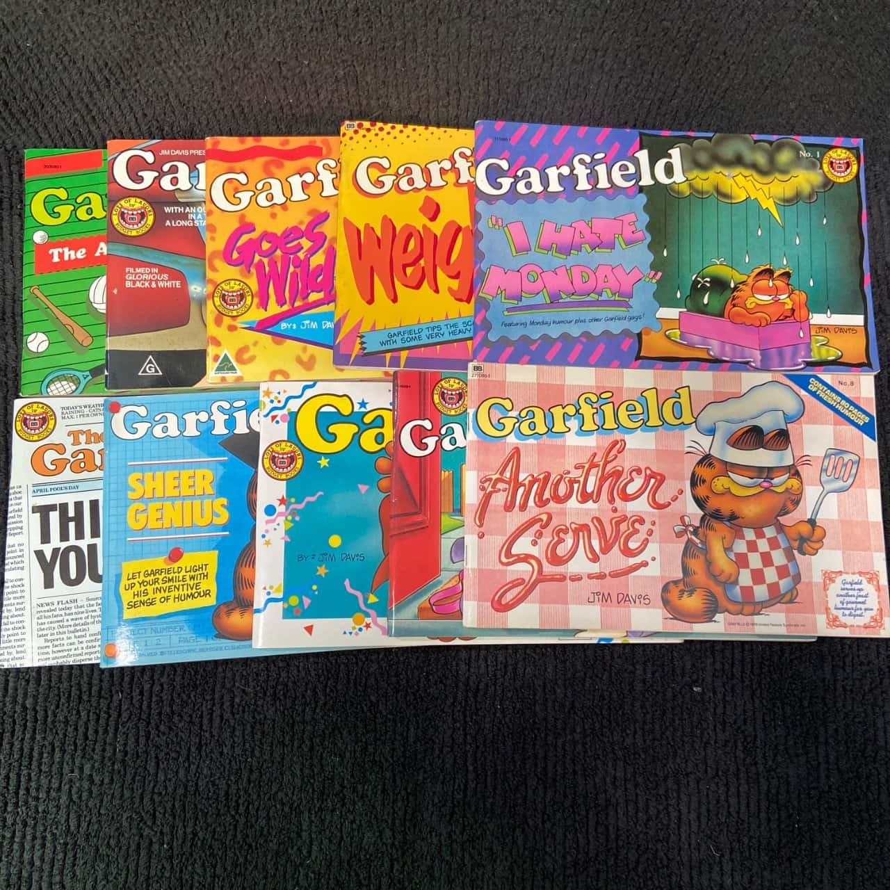 10 Garfield original Collector Comic Books Including Special Edition ...