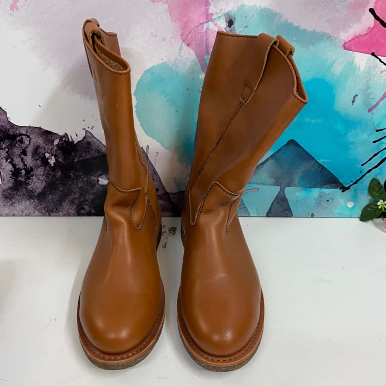 Thomas Cook leather Mens boots Size 9.5 EW