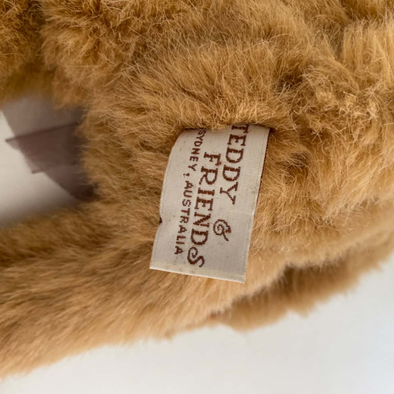 Vintage Teddy & Friends Soft Teddy Brown (s)