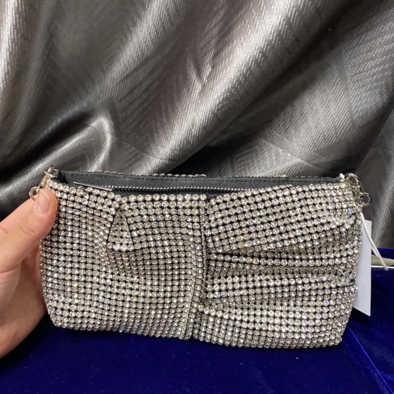FOREVER NEW Women's Twist Mesh Clutch BNWT