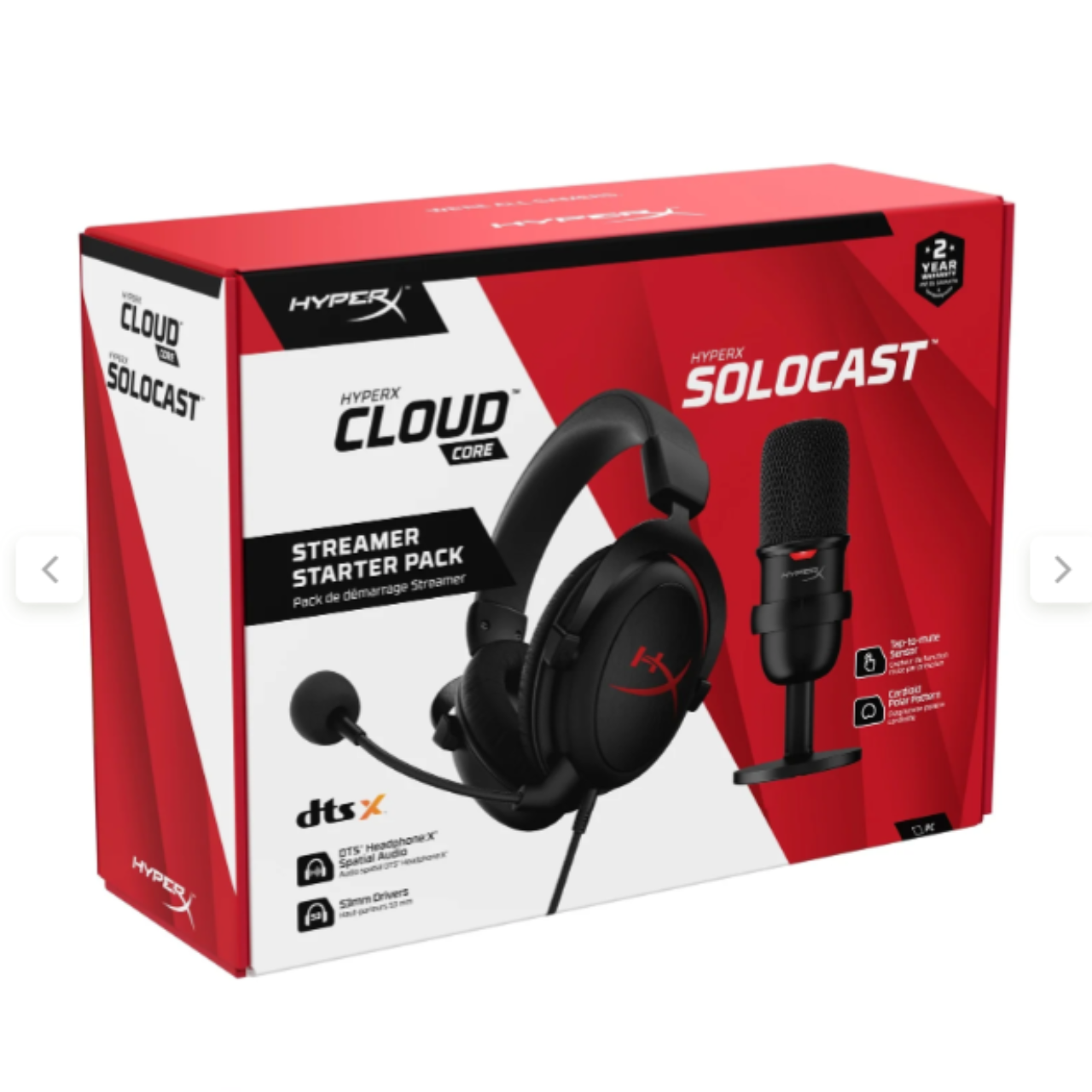 Hyperx Solocast Cloud Core Streamer Starter Set