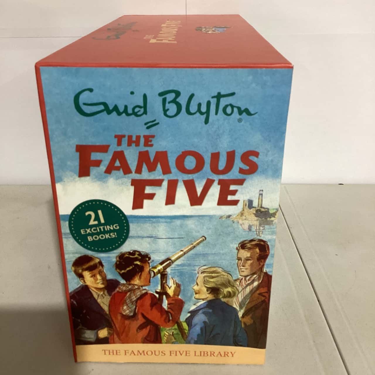 The Famous Five Library 21 Books By Enid Blyton(s) - New Without Tags ...