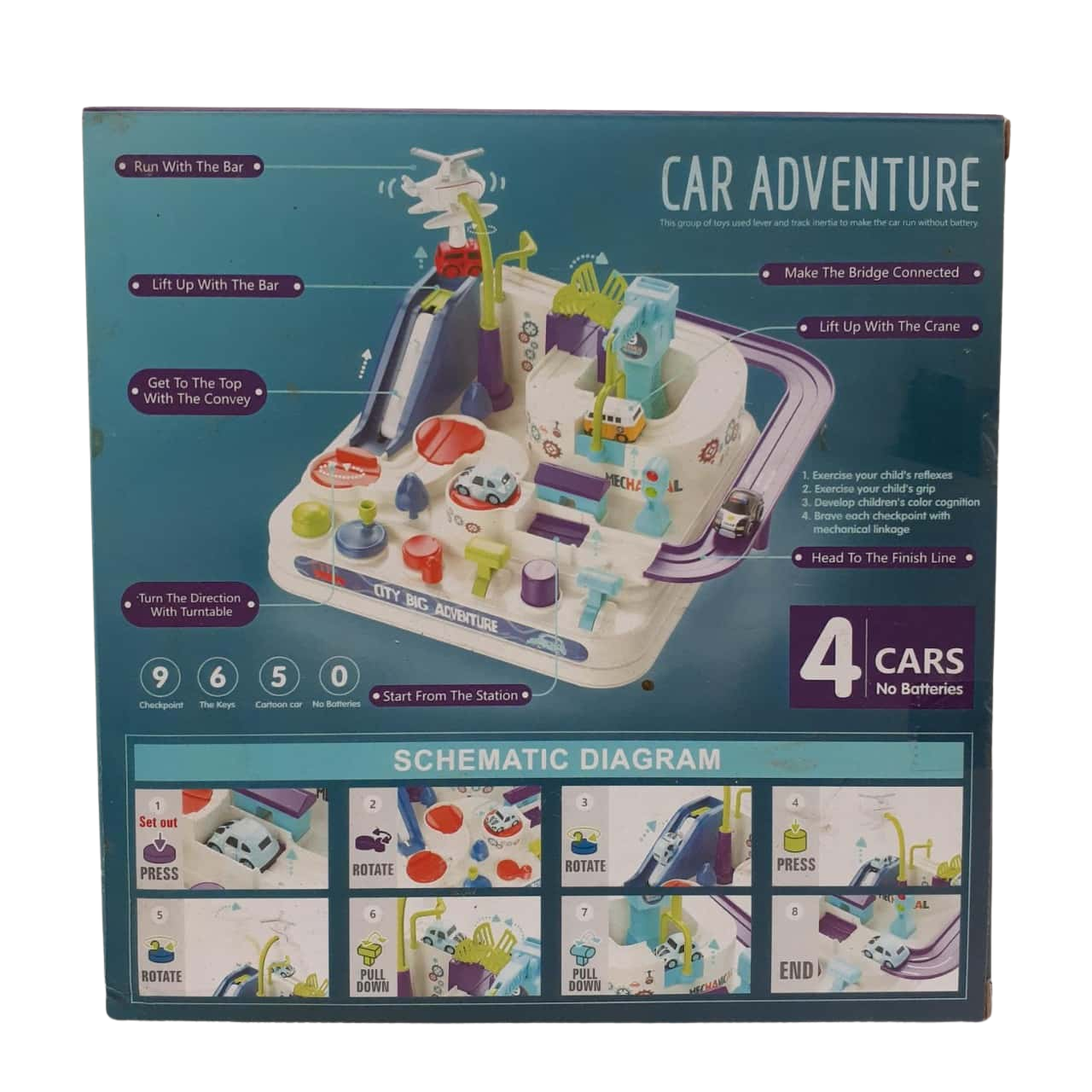 Car Adventure (No Batteries Needed)(s) - New Without Tags | Salvos Stores