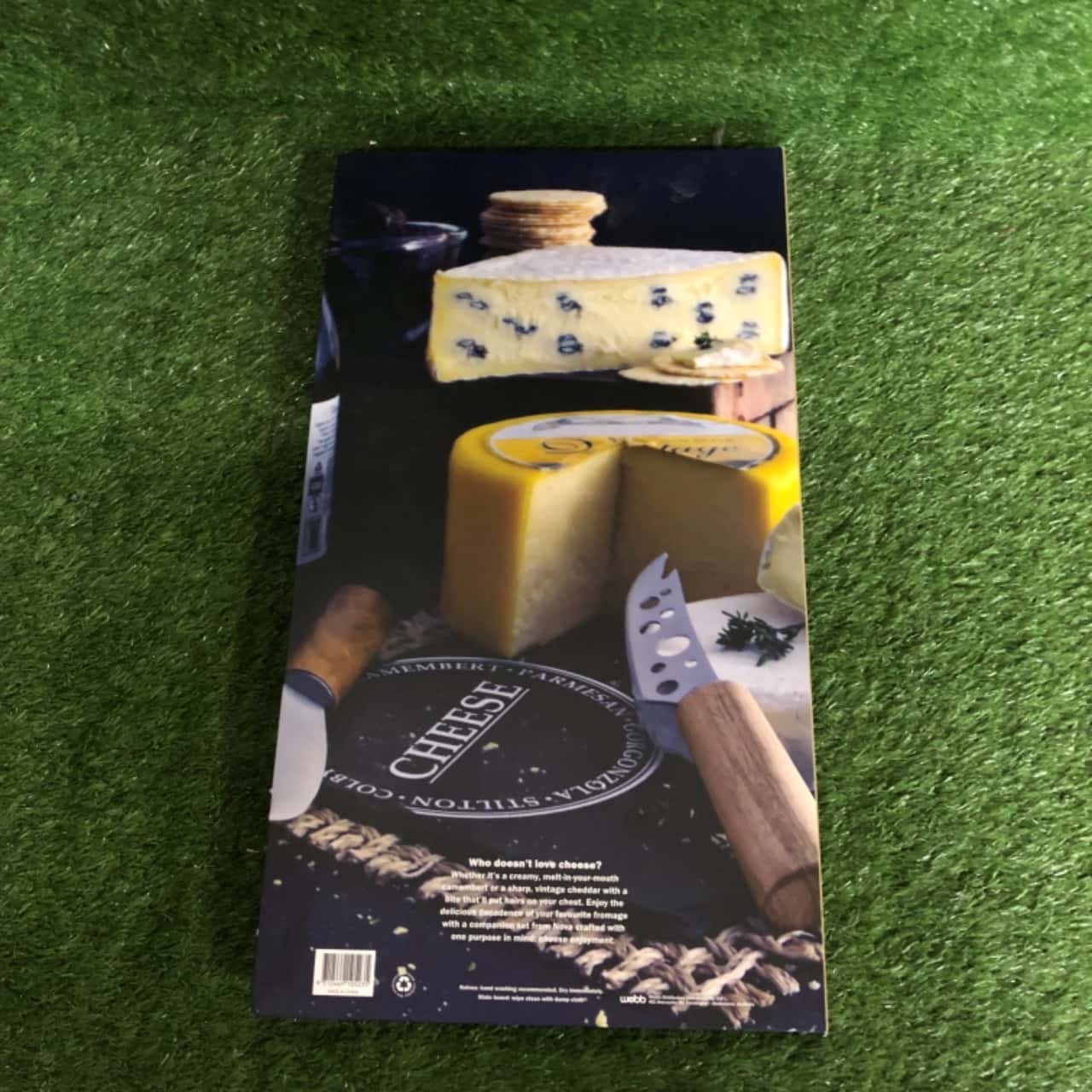 Nova Cheese Knife Set - 3 Piece (Includes Slate Board)(s)