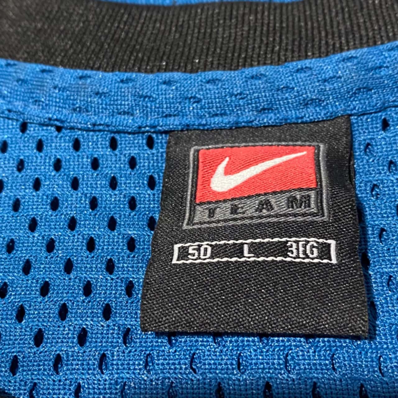 Nike NBA Mens Size L Jersey Blue singlet. "Pistons" "3" to front B ...