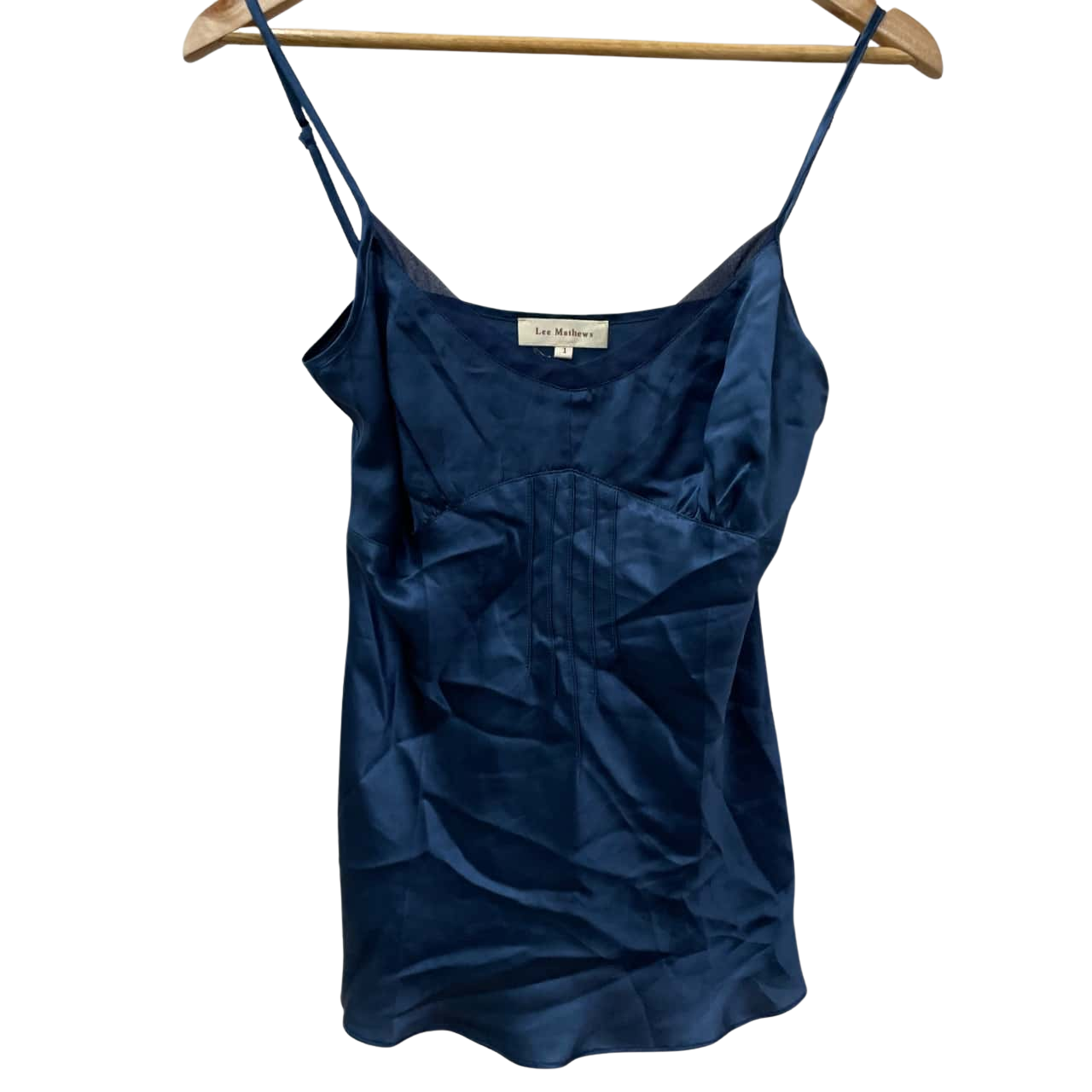 Lee Mathews Women's Size 1 Cami Blue
