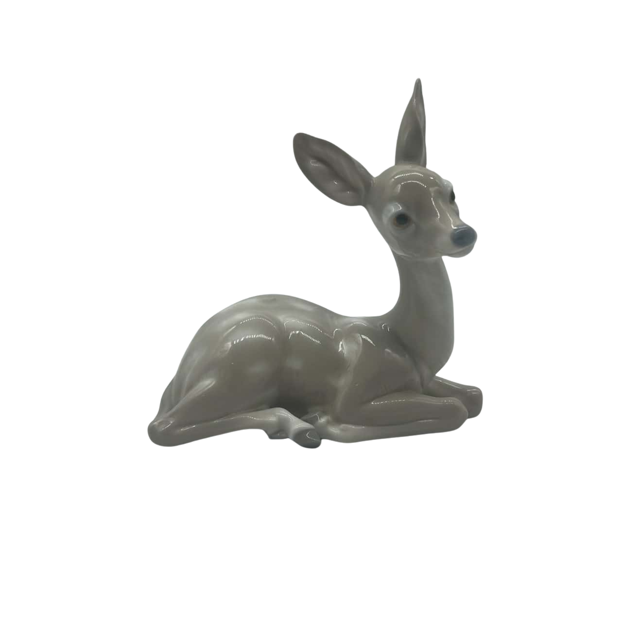 Lladro Resting Deer Figure