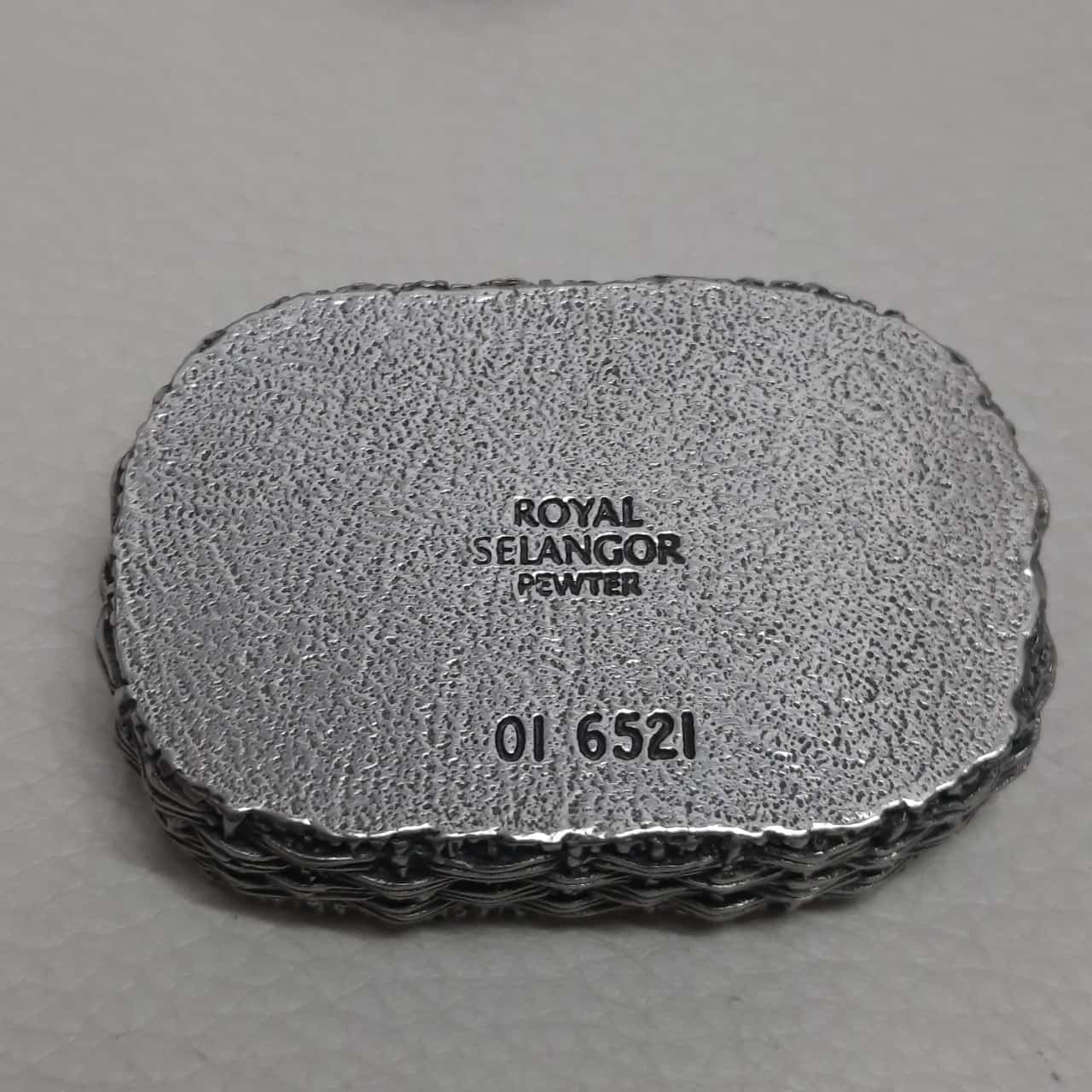 Boxed Royal Selangor Pewter Tooth Box (016521R)(s)