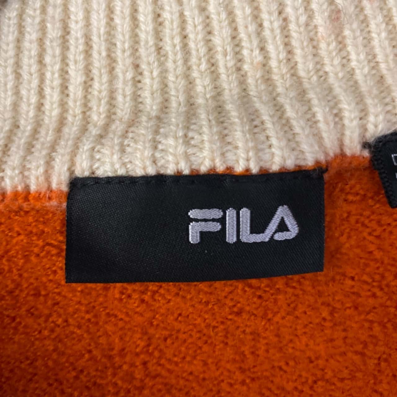 Fila Mens Size XXL Jumpers Orange