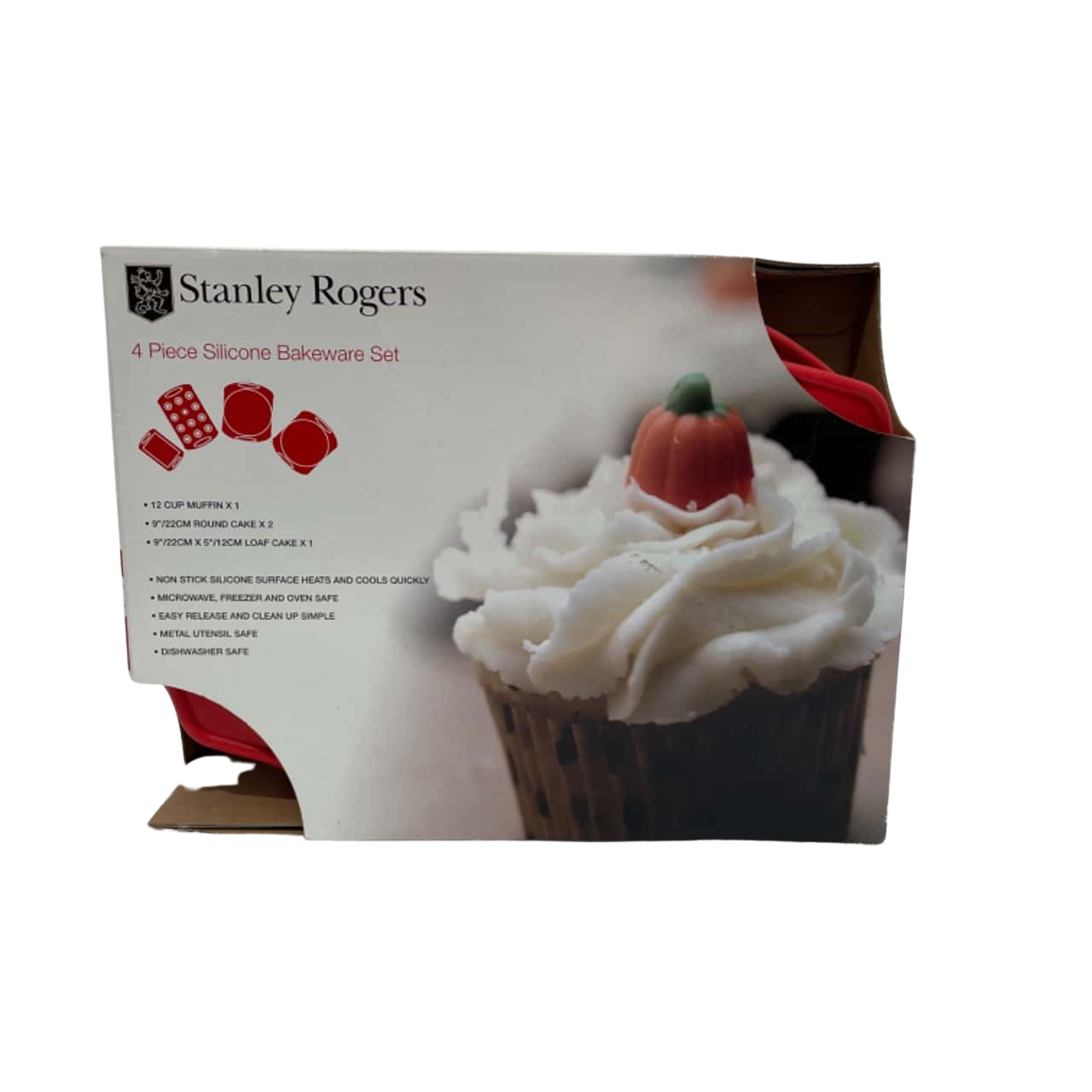 Stanley Rogers 4 piece Silicone Bakeware Set
