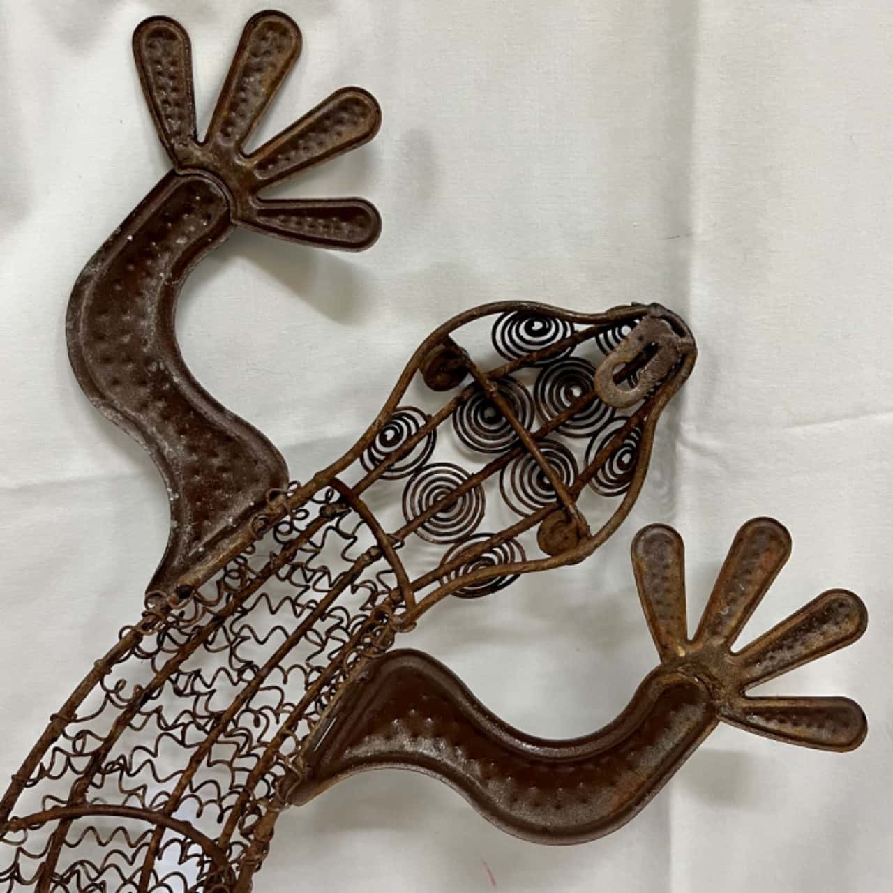 Wire & Metal Gekko Wall Art (s)