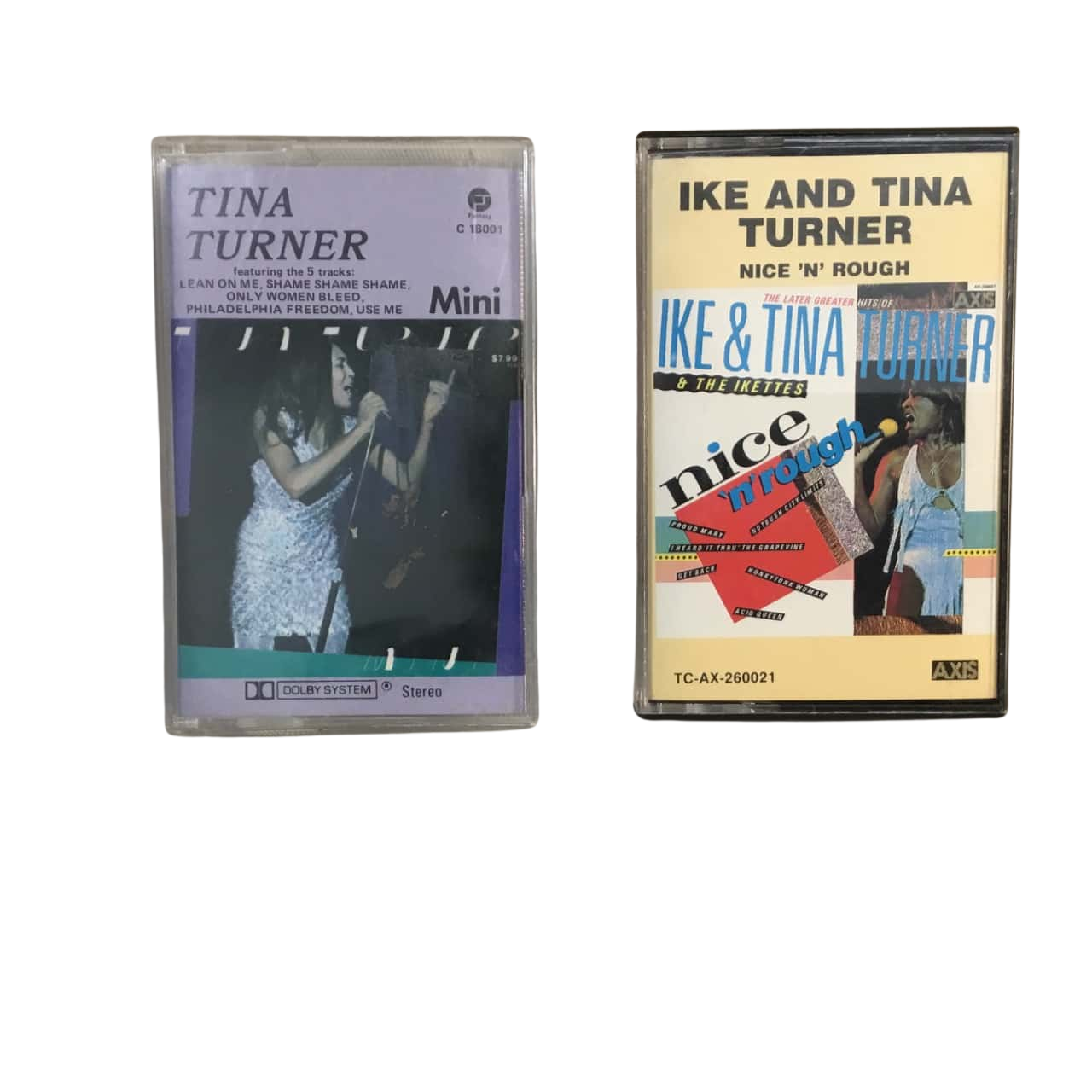 Vintage Ike & Tina Turner Nice n Rough & Mini Cassette Tape