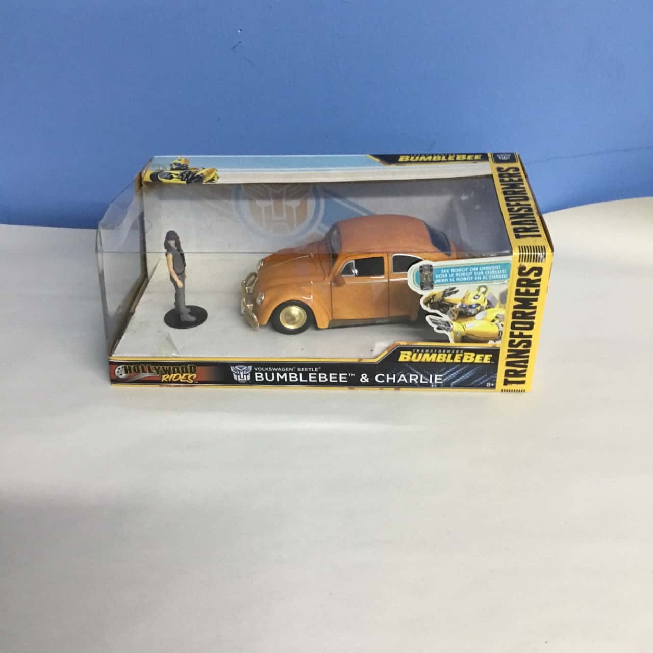 Hollywood rides volkswagen beetle bumblebee & charlie die cast