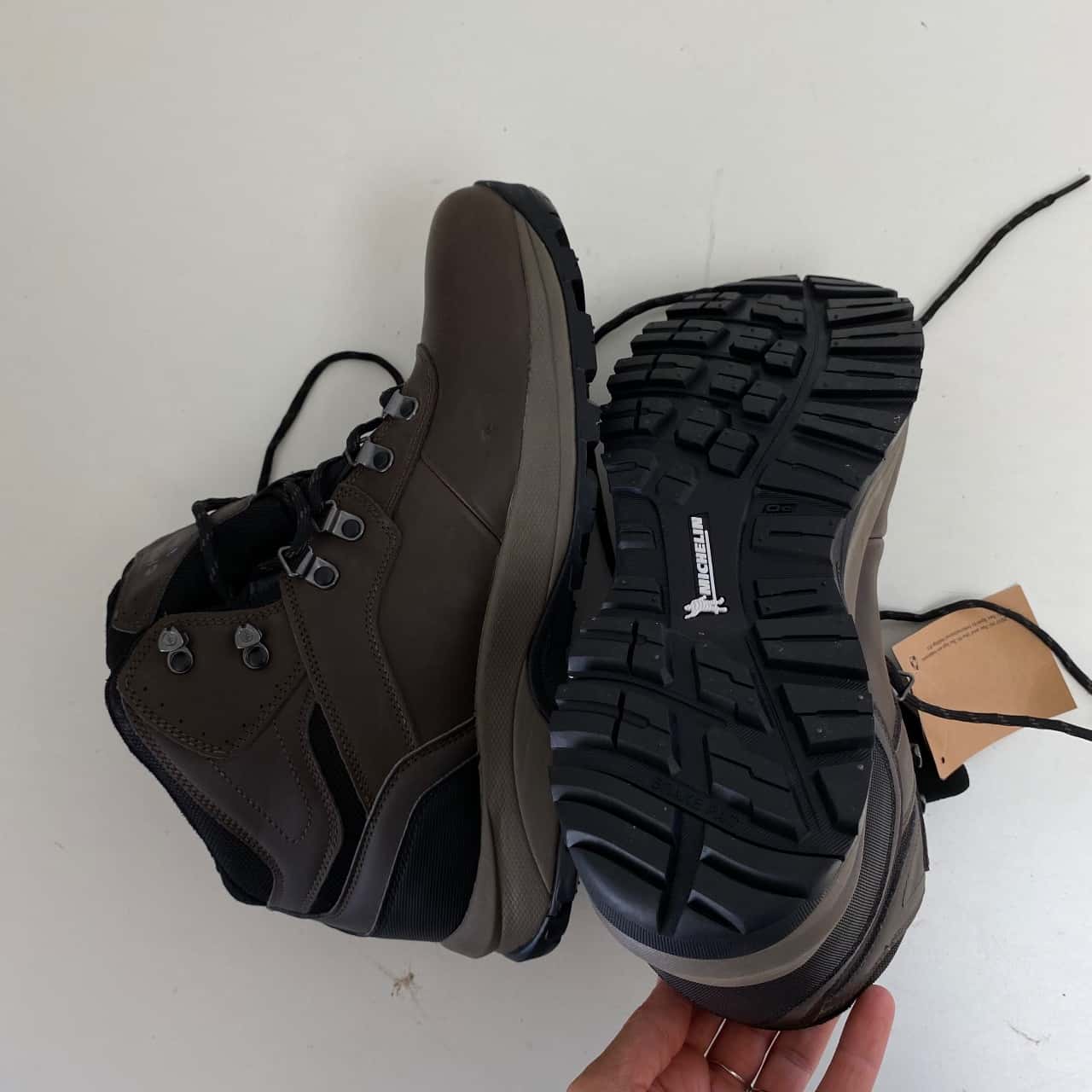 Hi-Tec Dark Brown Altitude VI Waterproof Mid Hiking Boots Size 11.5