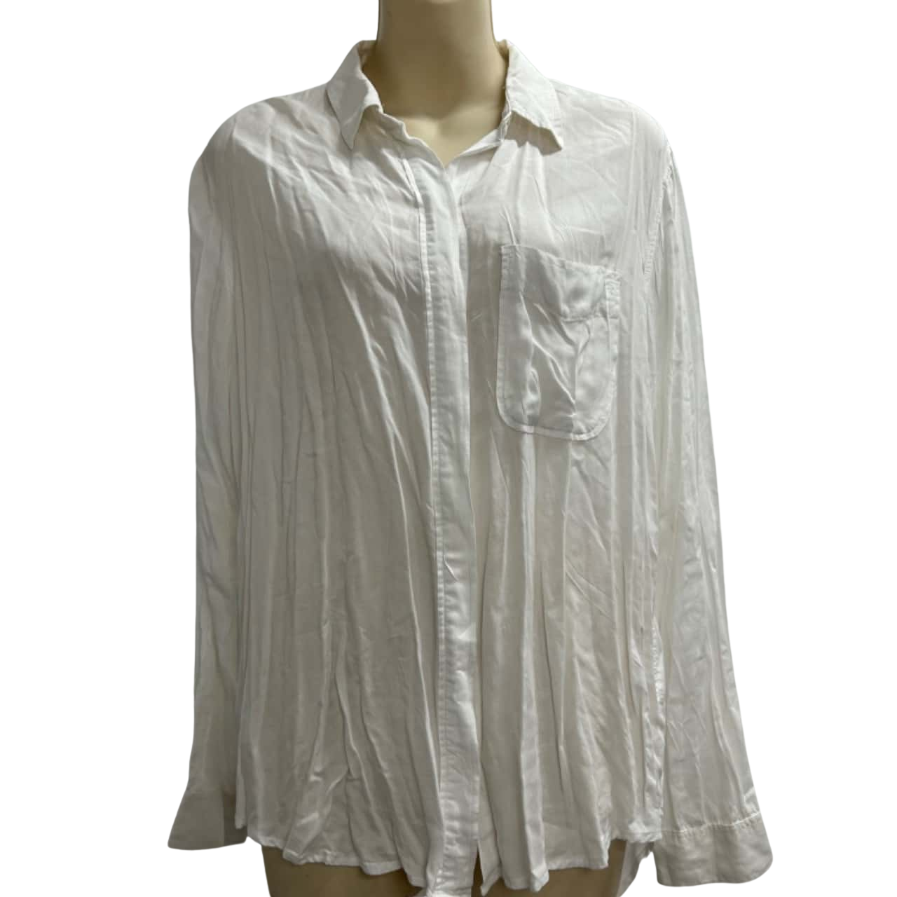 Country Road Womens Size S Button Up White Shirt