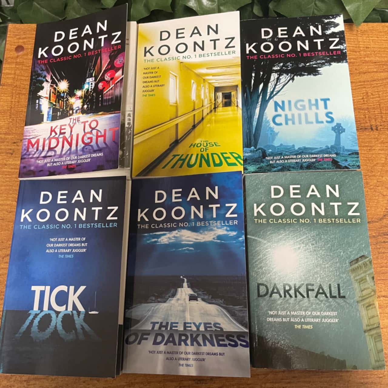 Dean Koontz Set Of 6 Novels(s)