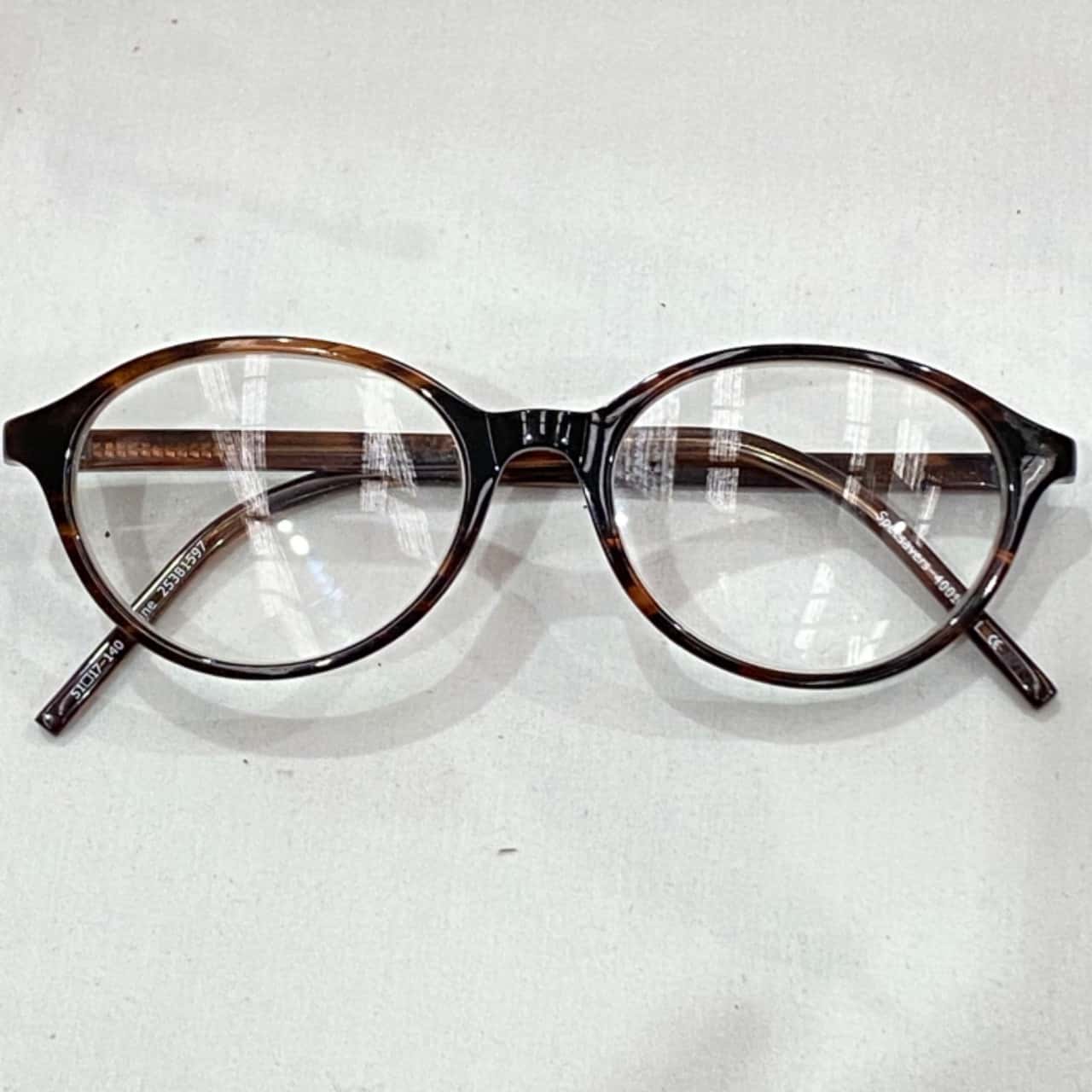 Women's Specsavers Brown Round Cat Eye Glasses Used optical ...