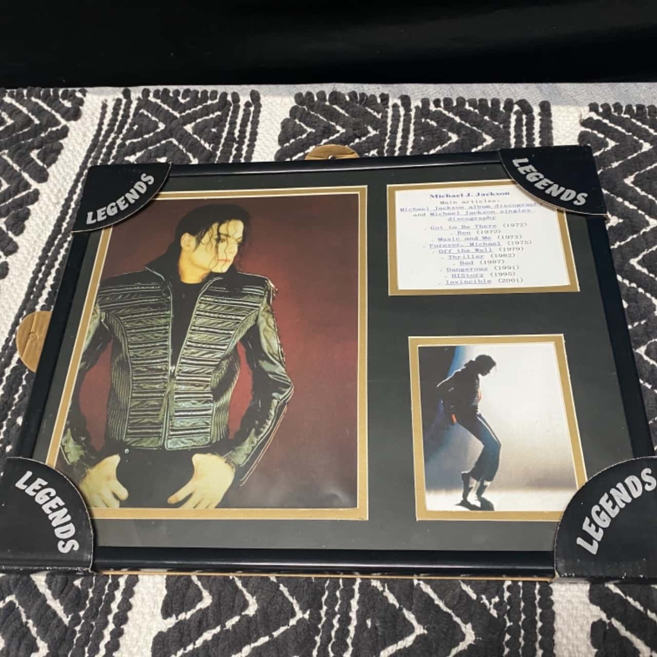 Legends, Michael J. Jackson, Photo Frame, Memorabilia