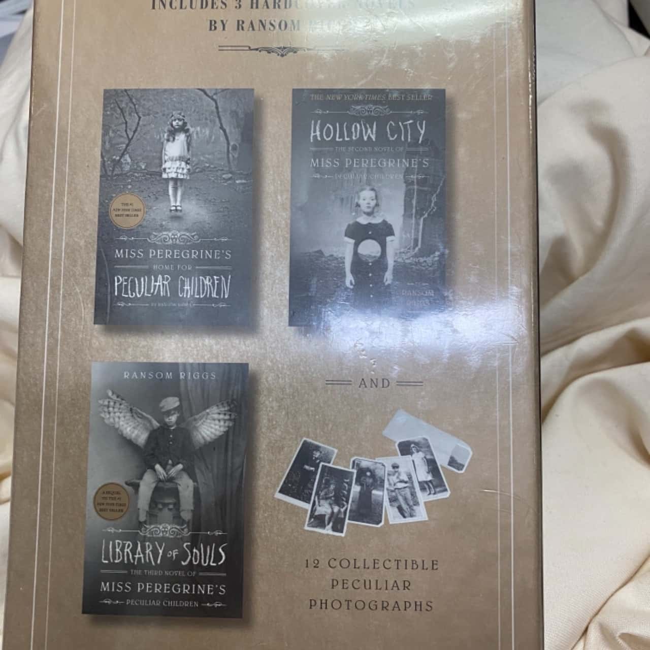 Miss Peregrines Peculiar children Ransom Riggs x3(s)