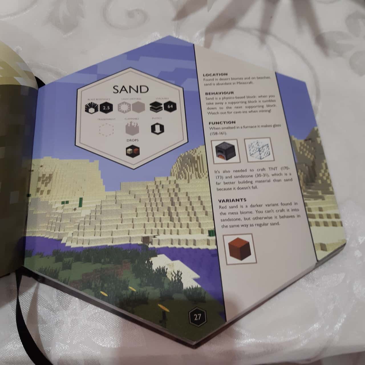 Minecraft blockopedia book