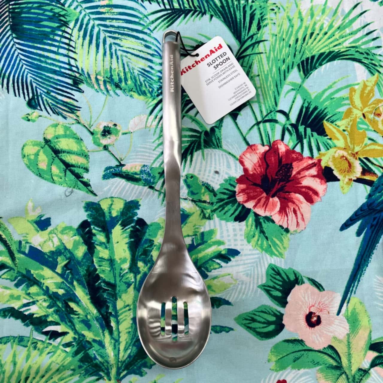 Kitchen Aid Premium Stainless Steel Slotted Spoon BNWT RRP $40(s)