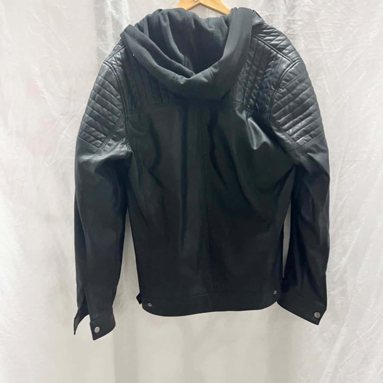 Institute Black zip up jacket size L