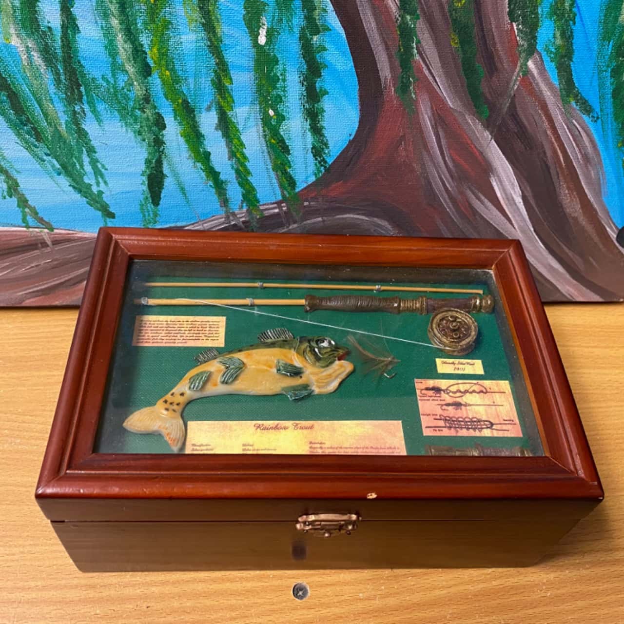 Home made fish tackle box- please read description (s)