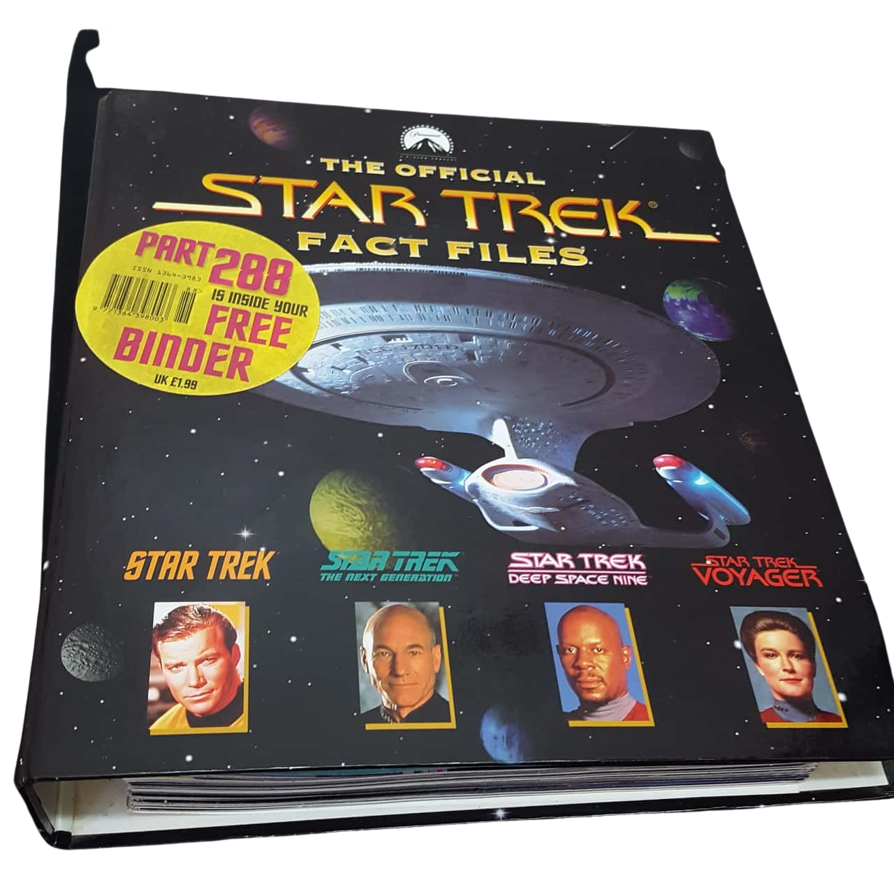 The Official Star Trek Fact Files (1-17) plus (19) (18 total units)