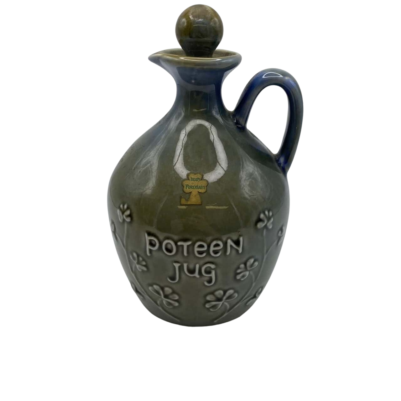 Vintage Porcelain Poteen Irish Moonshine Jug CAB(s) - Used Good ...